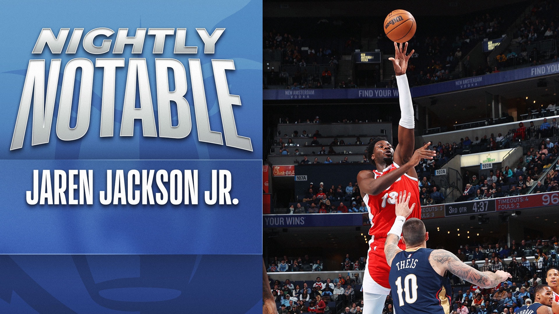 Nightly Notable: Jaren Jackson Jr. defends home turf | Jan. 25 | NBA ...